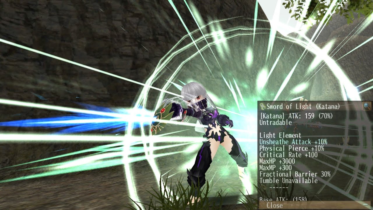 Toram Online - NEW!!! Sword of Light Katana - YouTube