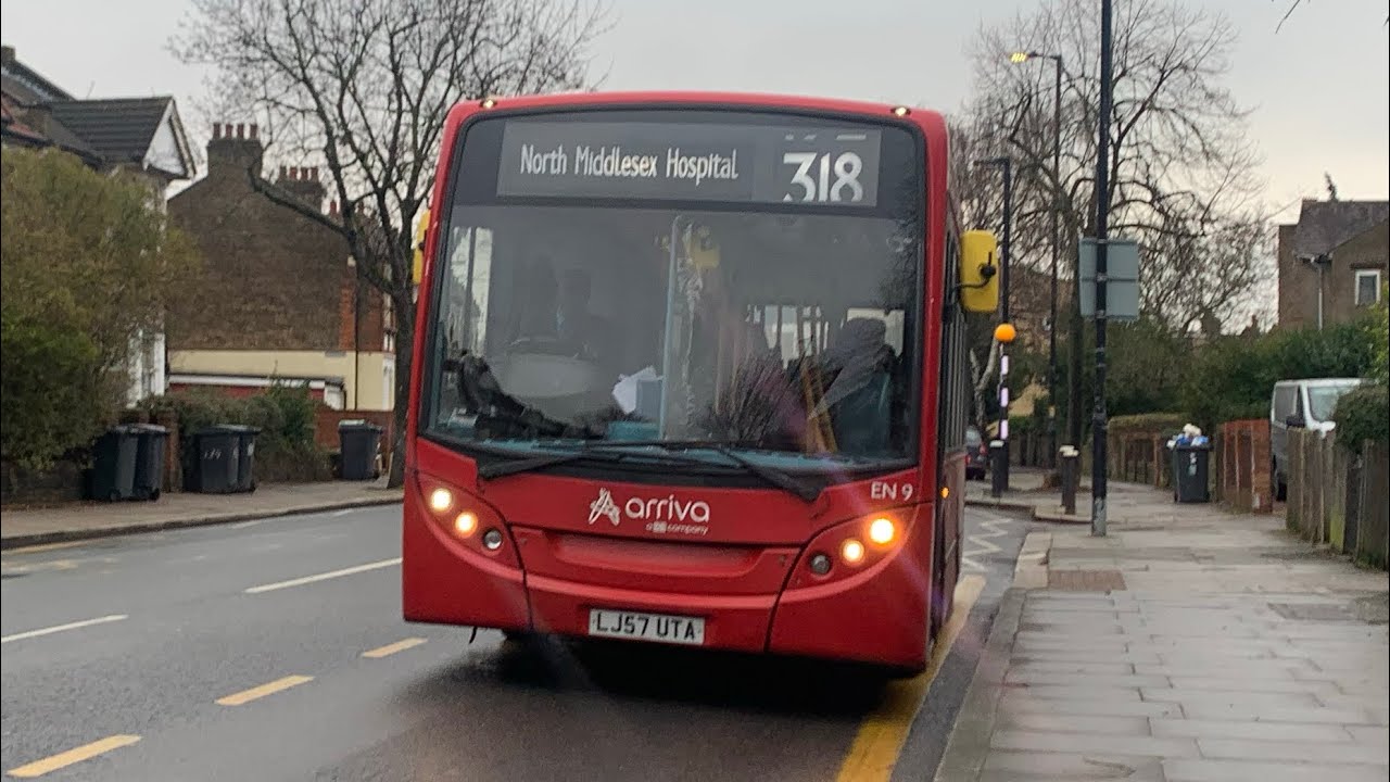 *WITHDRAWN* Journey on route 318 (EN9) (LJ57UTA) | Arriva London North ...