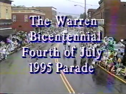 Warren, PA 4th Of July Parade 1995 - YouTube