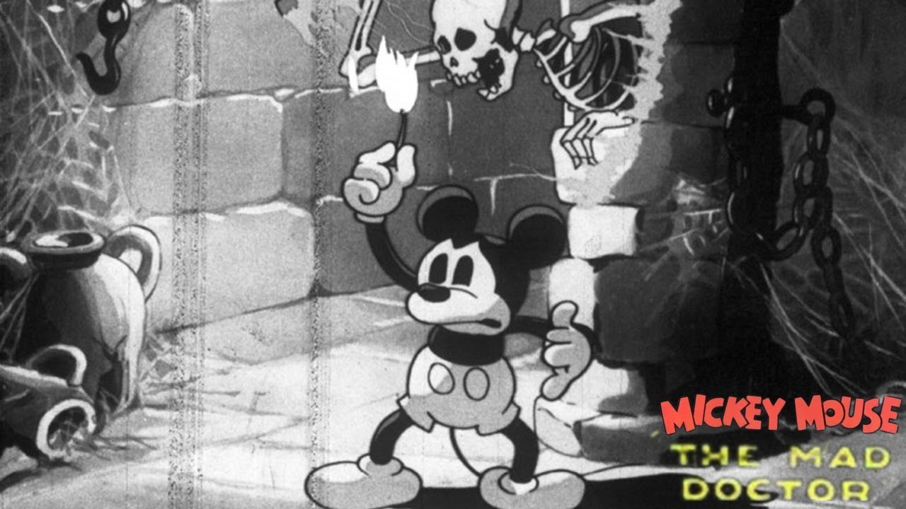 The Mad Doctor 1933 Disney Mickey Mouse and Pluto Cartoon Short Film ...