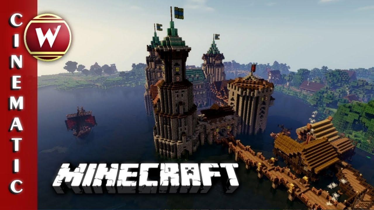 Minecraft Top 5 - Minecraft Castles || No. 2 - The Castle set on a Lake ...