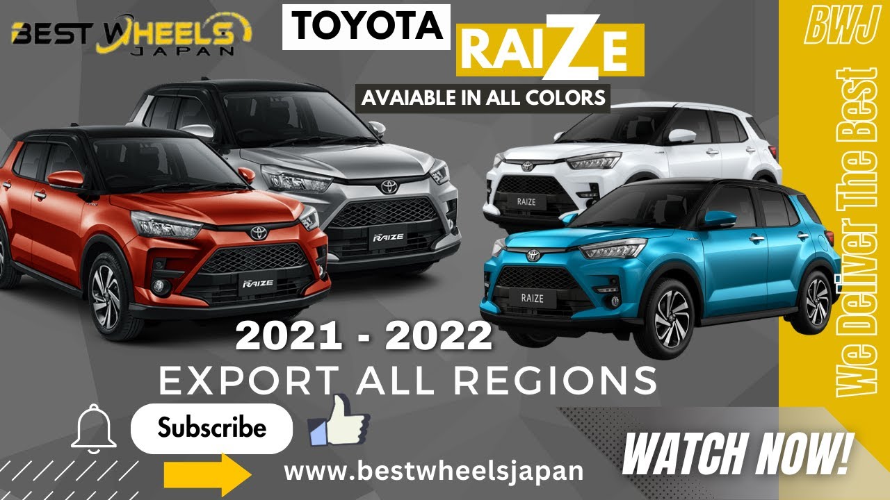 ***TOYOTA RAIZE 2021, SUBCOMPACT SUV ,MODERN DESIGN.!! - YouTube