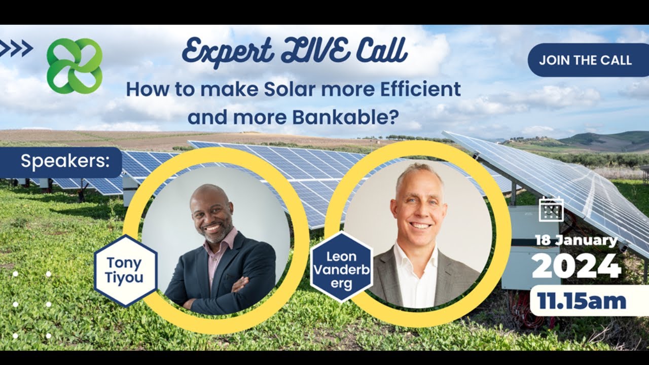 How to make Solar more efficient and more bankable - YouTube