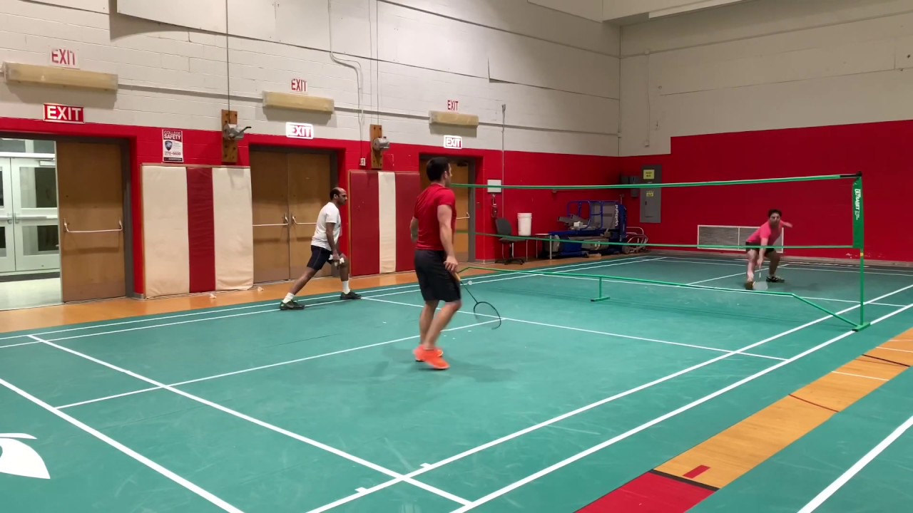 Badminton Shots Week 13 - Faster footwork/split step/ relax - YouTube
