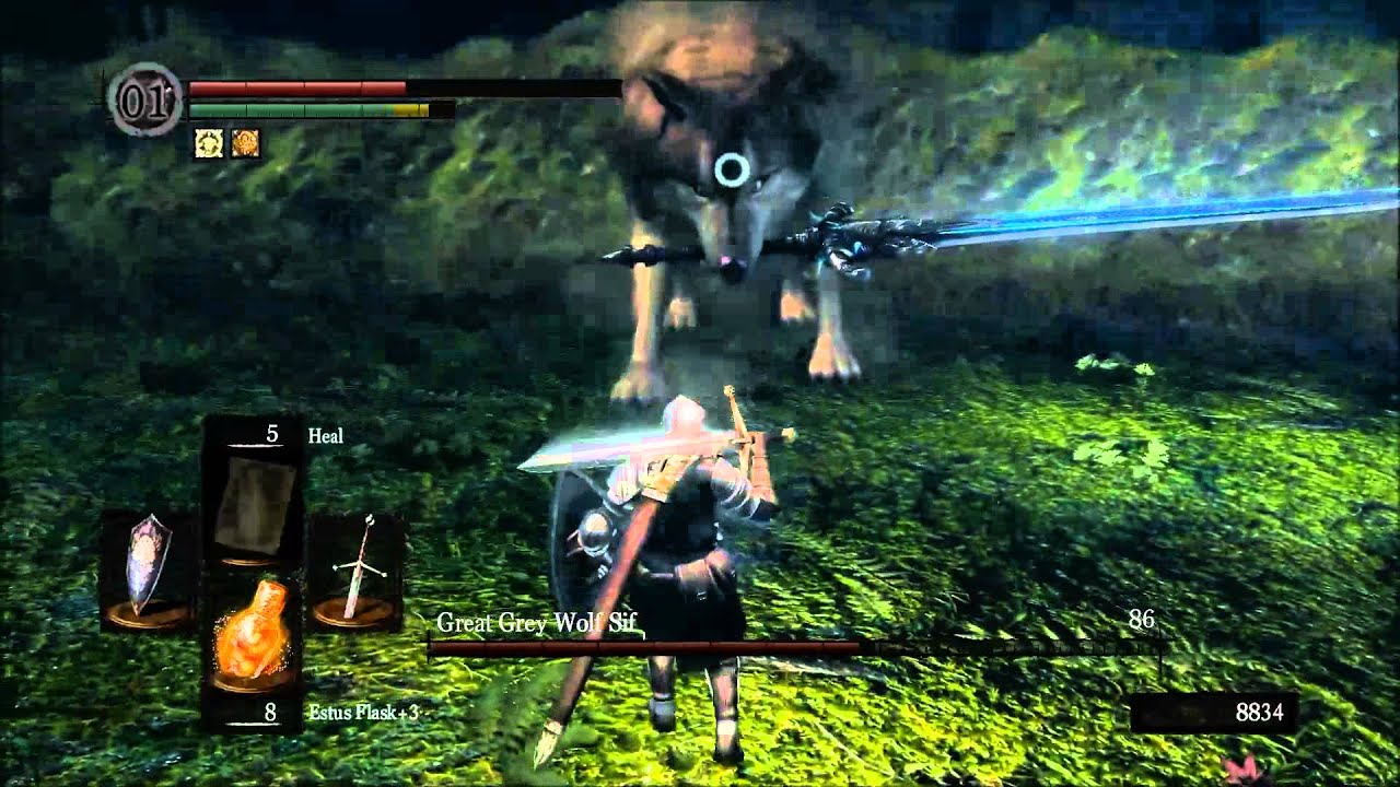 Dark Souls Sif Attempt #3 Footage - YouTube