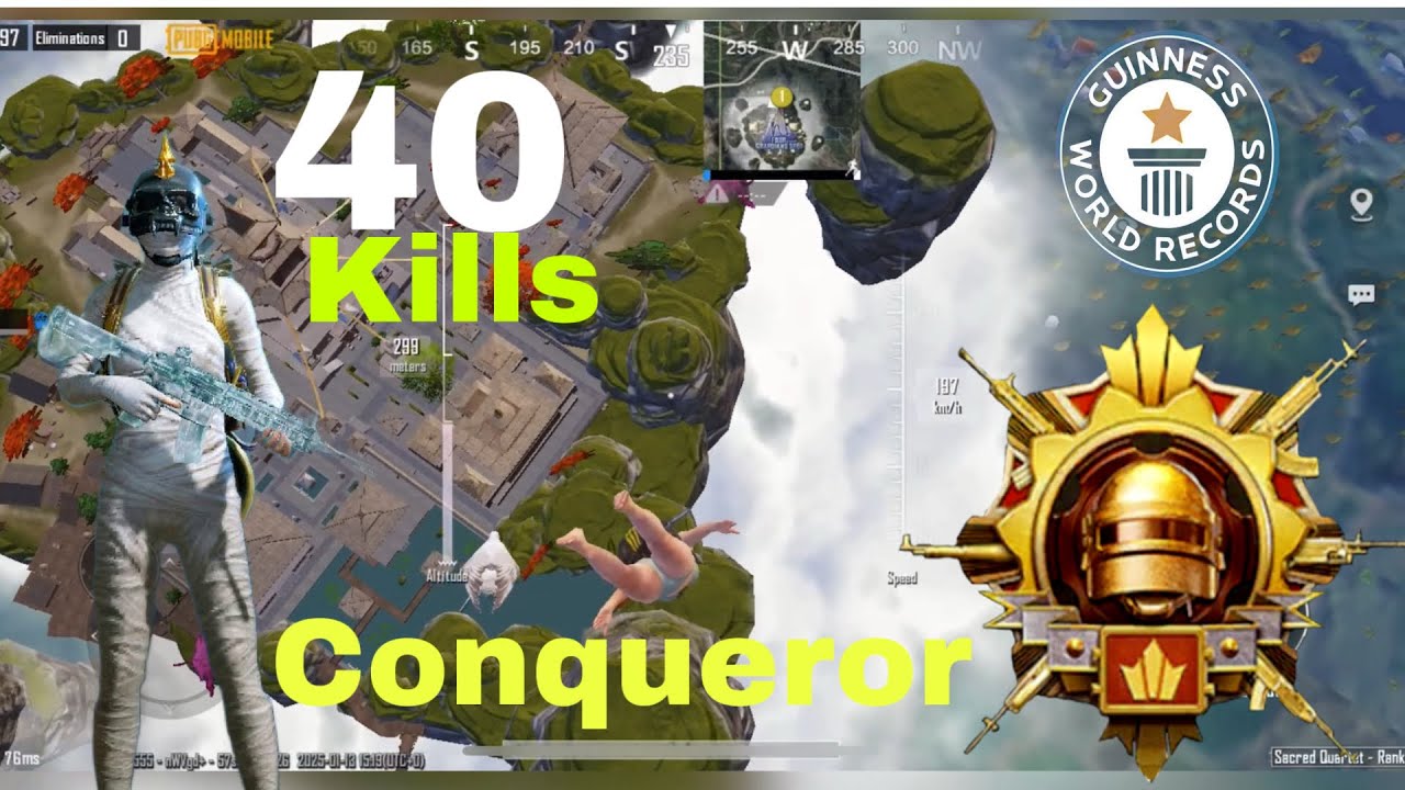 40 Kills😱NEW KILL RECORD IN NEW MODESACRED QUARTET UPDATE 3.6 BGMI - YouTube