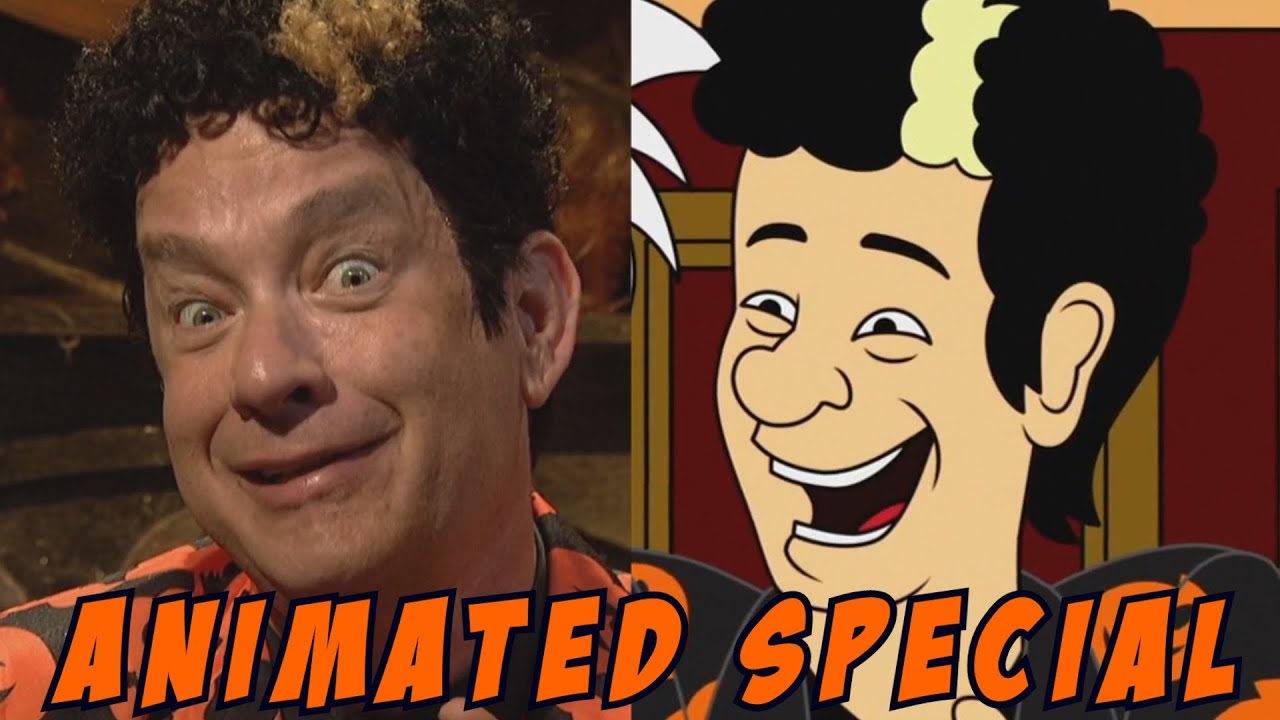 David Pumpkins Had an Animated Special? - YouTube