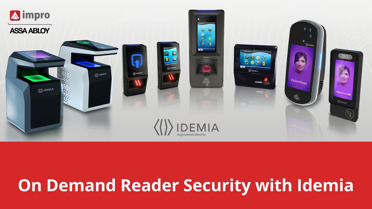 On Demand Reader Security with Idemia - YouTube
