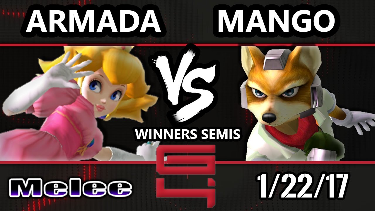 Genesis 4 SSBM - [A] Armada (Peach) Vs. C9 Mango (Fox) Smash Melee ...