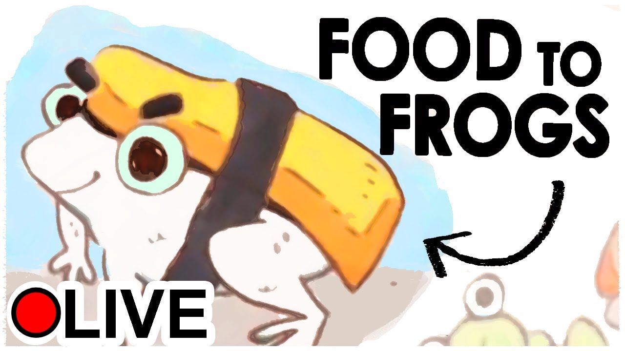 Turning FOOD into FROGS?! | Draw with Me - YouTube