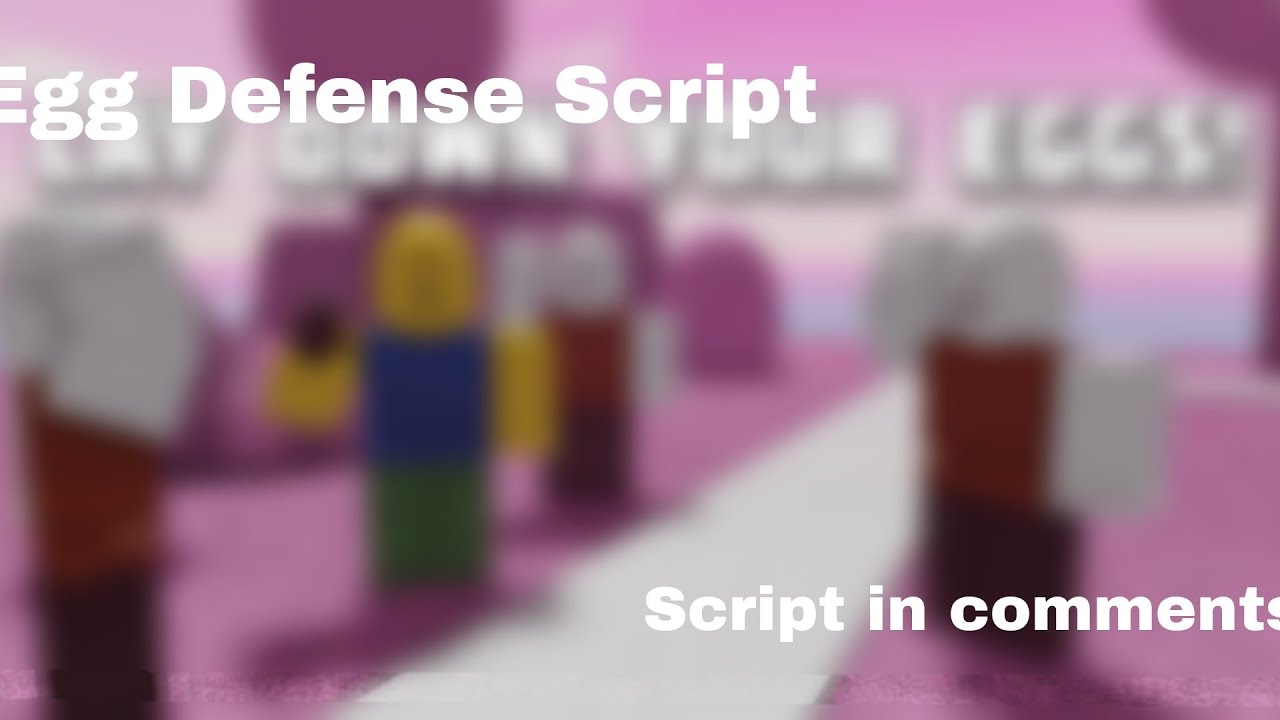 ⭐Egg Defense Script Place any unit🪐 - YouTube