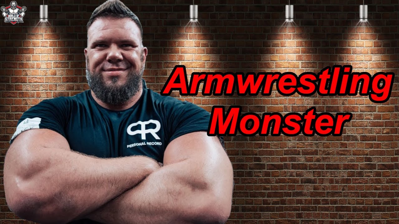 The Polish Armwrestling Monster Alex Kurdecha - YouTube