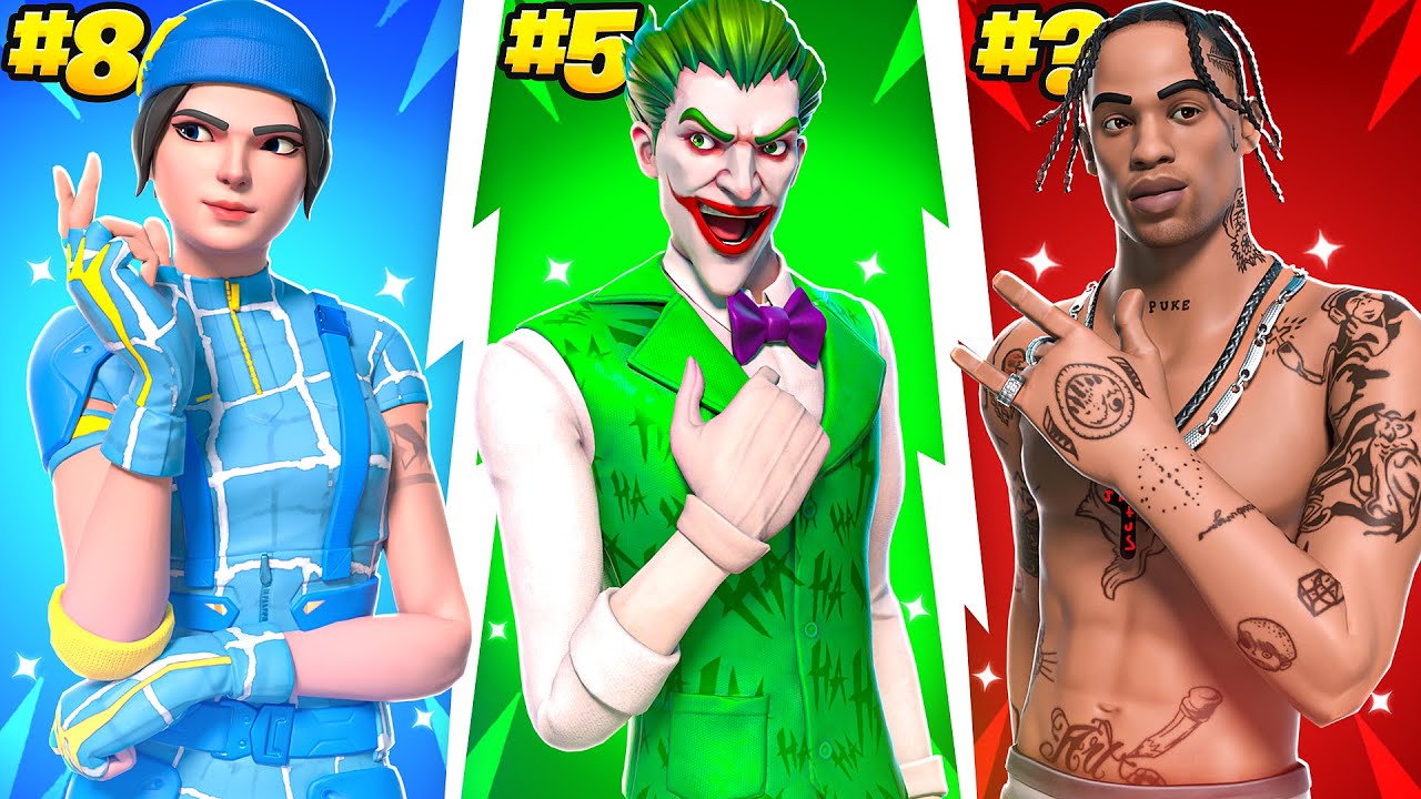 Fortnite’s Best COLLAB Skins! (Chapter 4) - YouTube