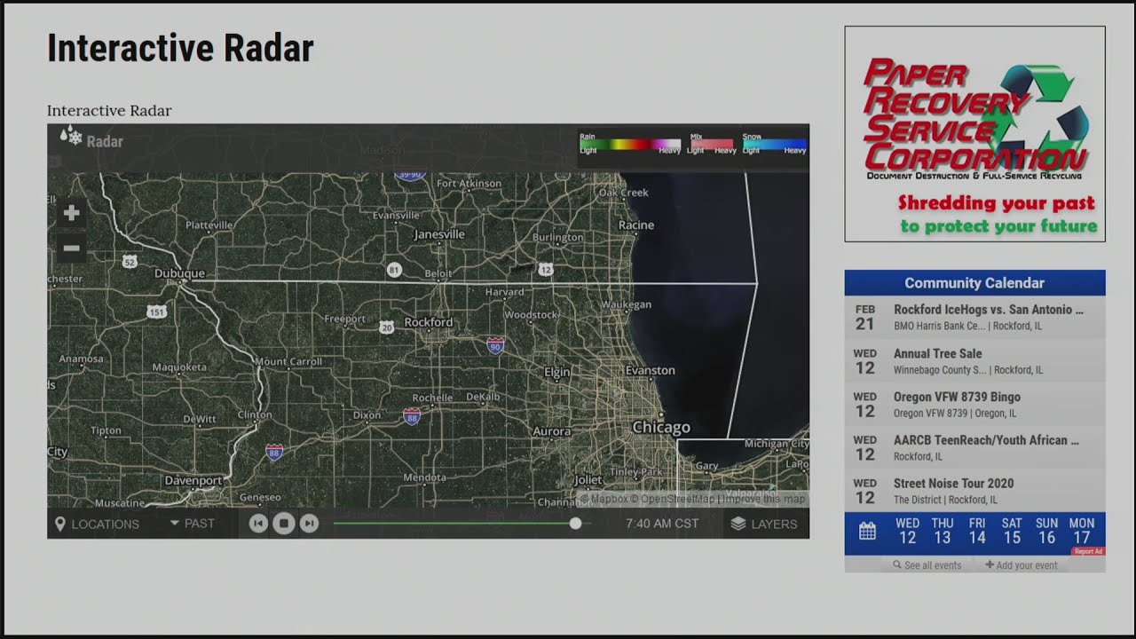 Interactive Radar 8a 021220 - YouTube