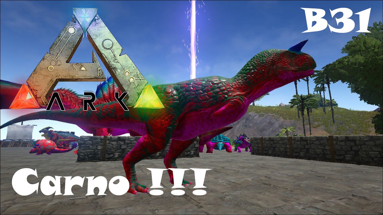 ARK: Survival Evolved Bölüm 31 Carnotaurus Evcilleştirmesi Türkçe - YouTube