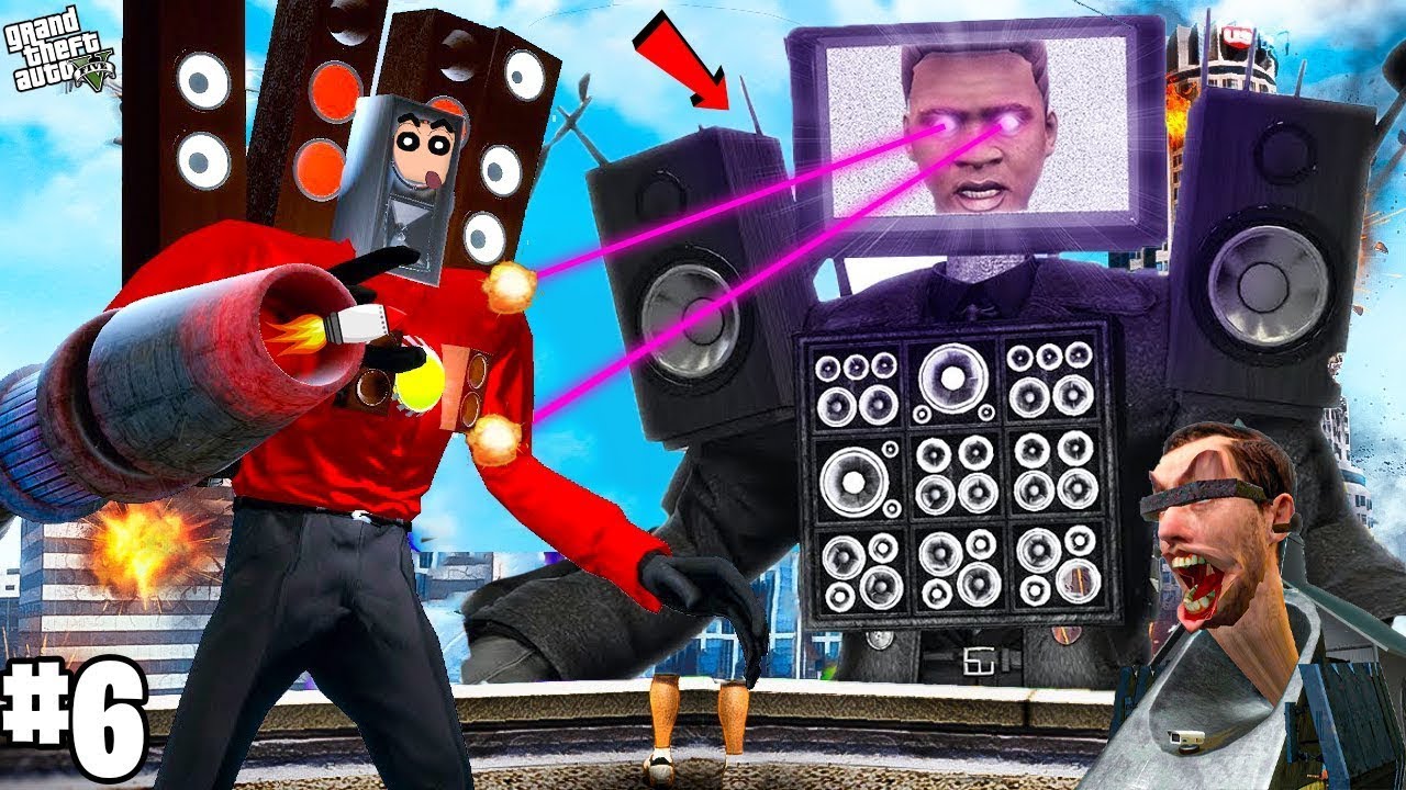 FRANKLIN Upgraded Into Ultimate SPEAKER Man To Fight Skibidi Toilet ...