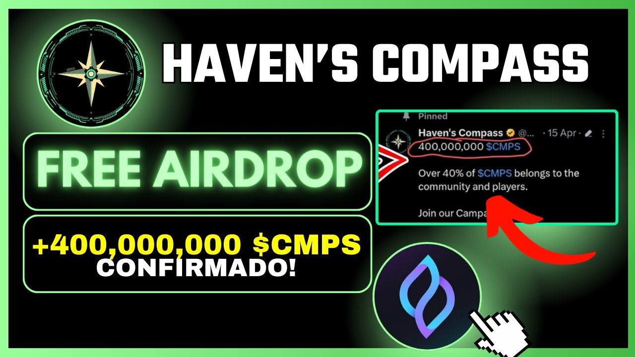 🪂 HAVEN'S COMPASS AIRDROP CONFIRMADO - Gratuito - YouTube