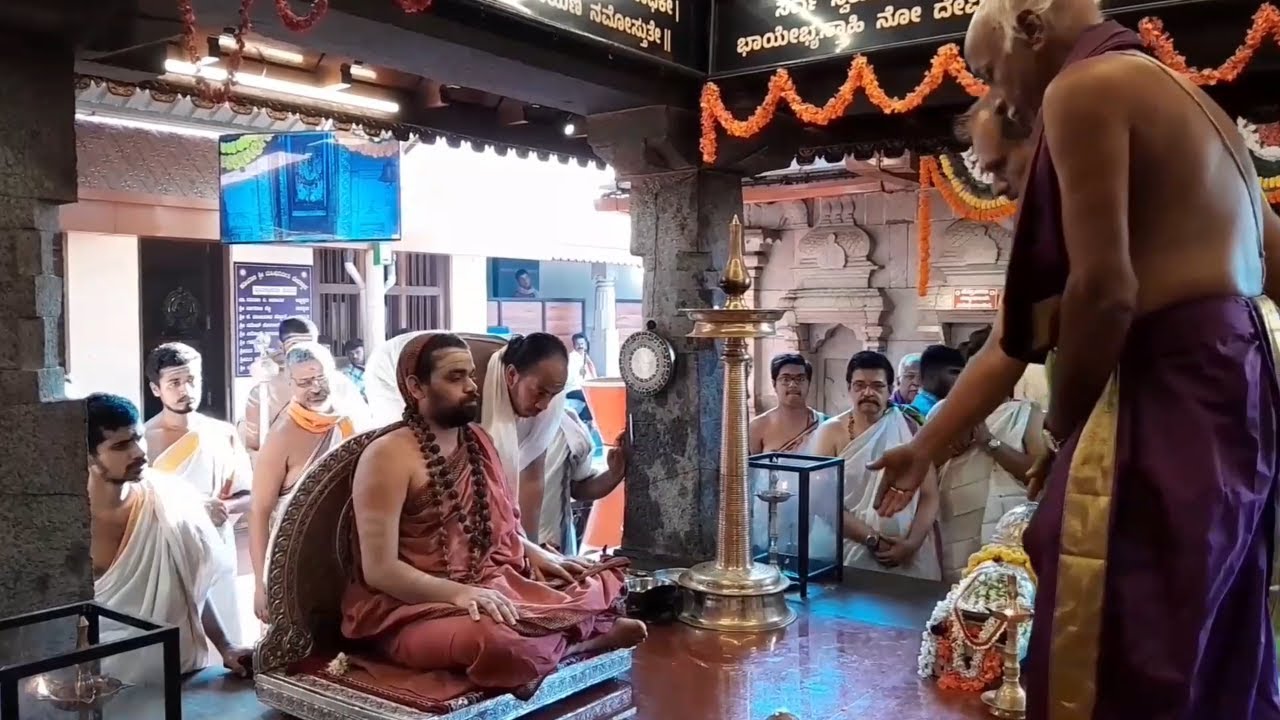 Kadiyali Sri Mahishamardini Temple Udupi ll Sri Sringeri Swamiji's ...