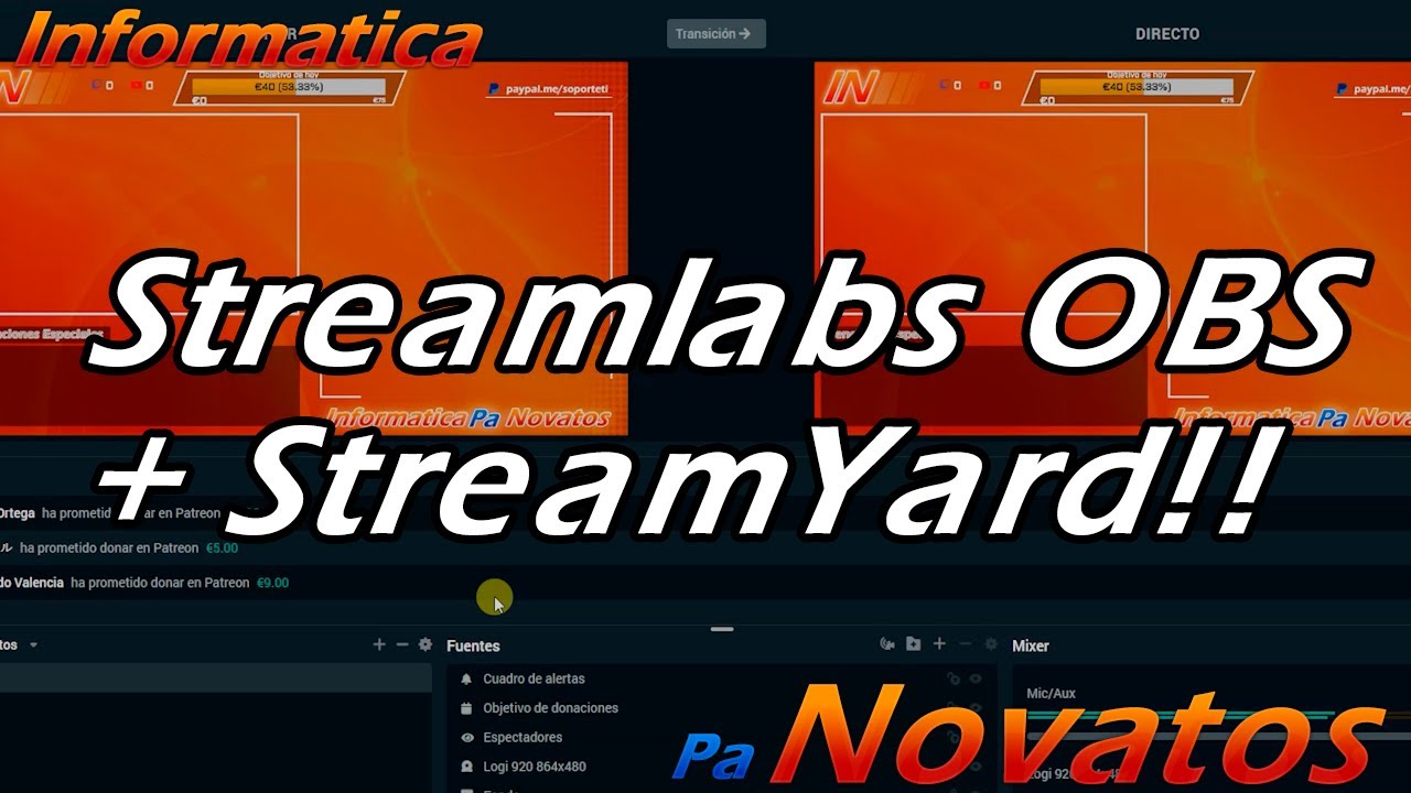 Streamlabs OBS + StreamYard - La pareja perfecta!! - YouTube