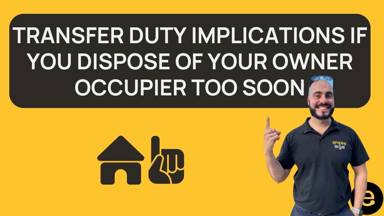 Transfer Duty implications (QLD) if you dispose of your owner occupier ...