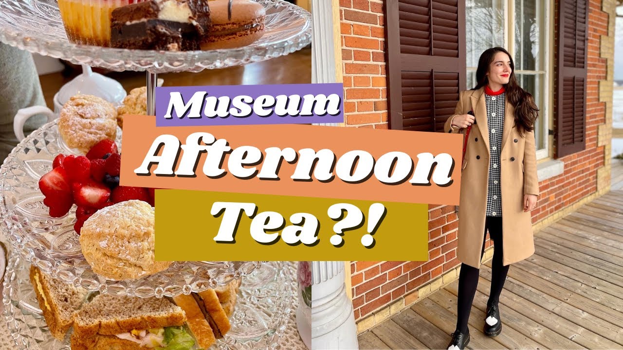 Afternoon Tea in a MUSEUM! - YouTube