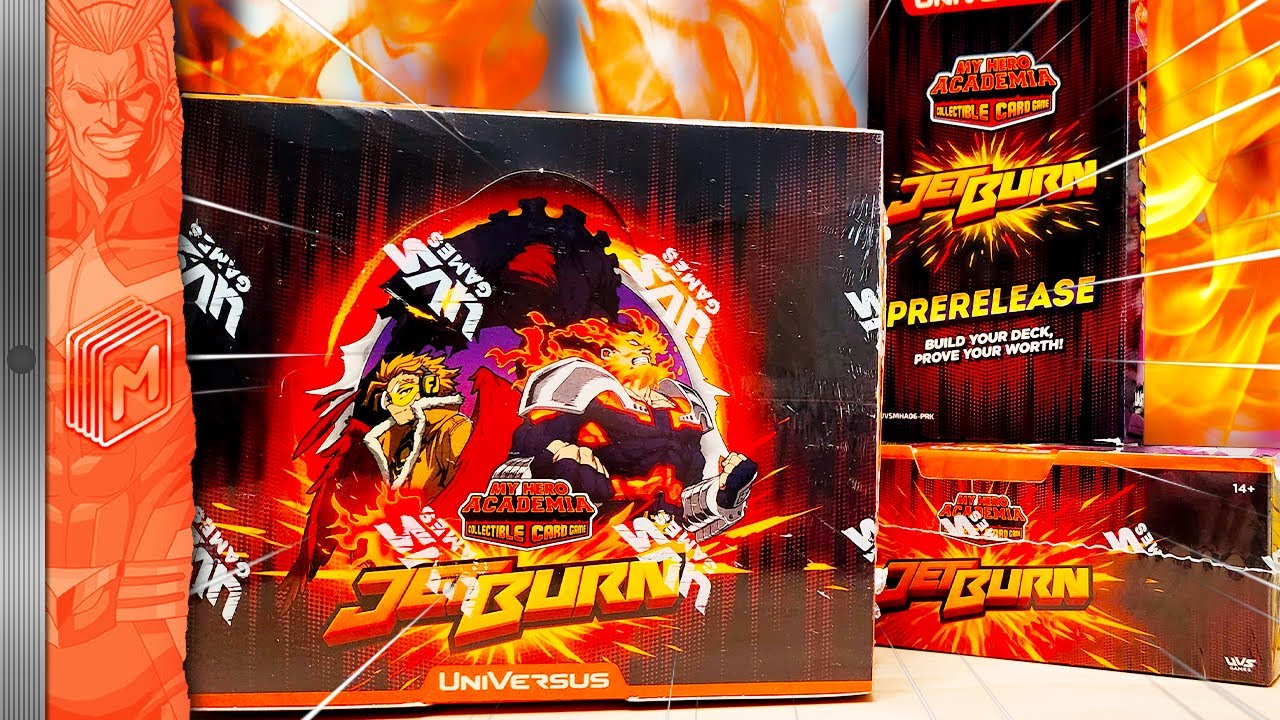 FIRE Pulls in JET BURN!! Let's Crack the Newest UniVersus My Hero ...