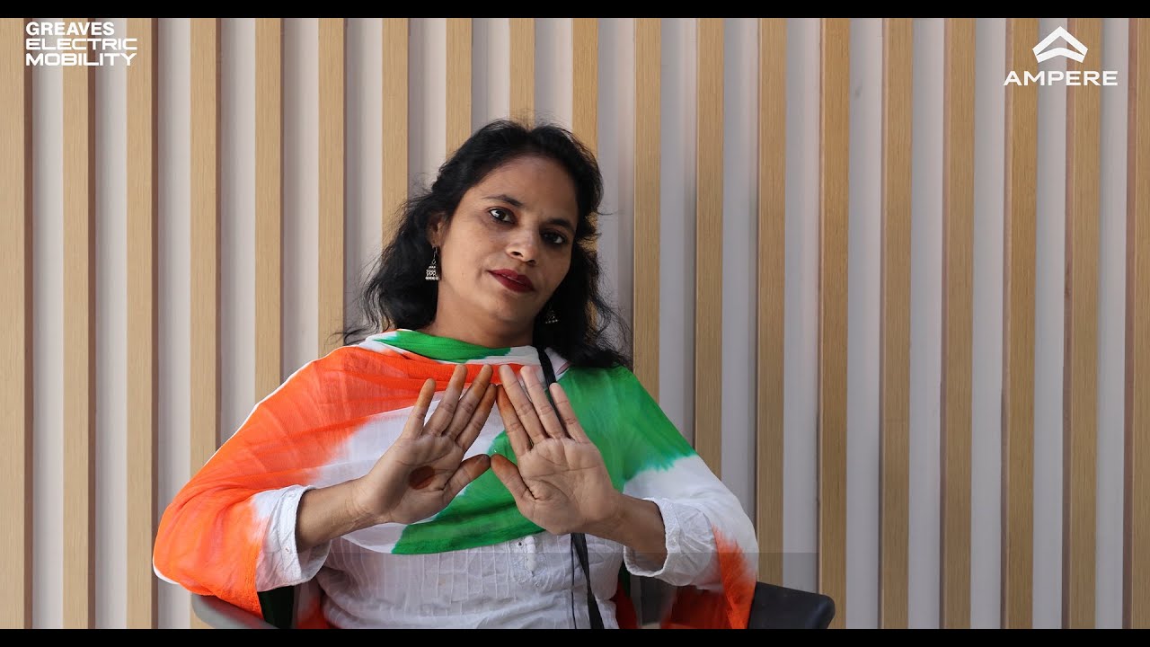 Parveen Bano | Udaipur Customer Testimonial | Ampere Take Charge Squad ...