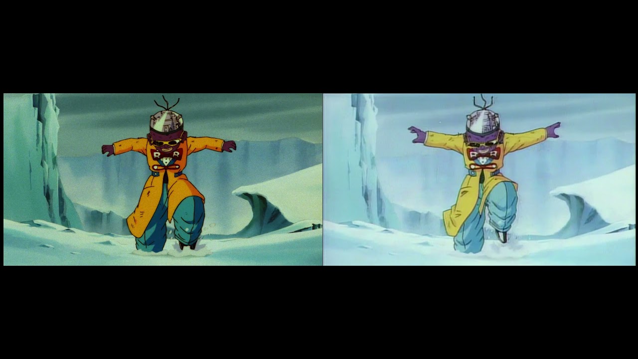 Dbz Movie 7 Toei Remaster Vs Laserdisc (Color Comparison) - YouTube