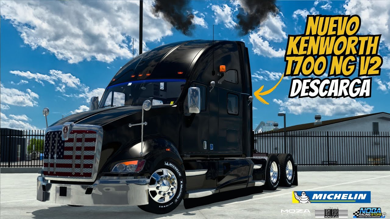 ATS 1.54 MOD KENWORTH T700 V1 #americantrucksimulator # ...