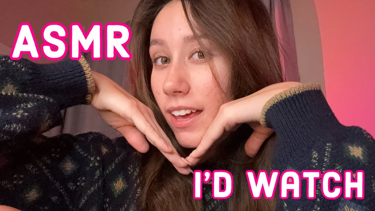 ASMR | an ASMR video I’d watch! (lofi, mouth sounds, tapping) - YouTube