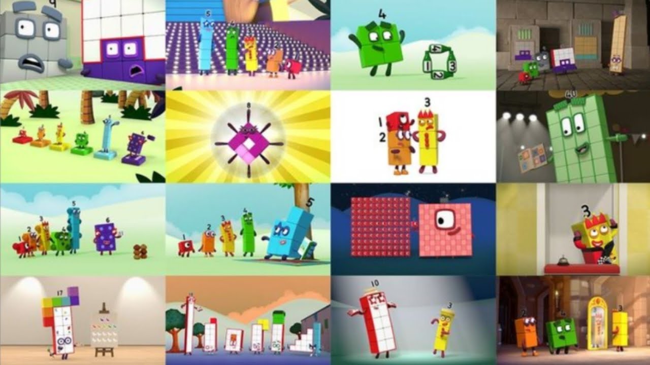 numberblocks 11 to 20 sing their song maths | English | - YouTube