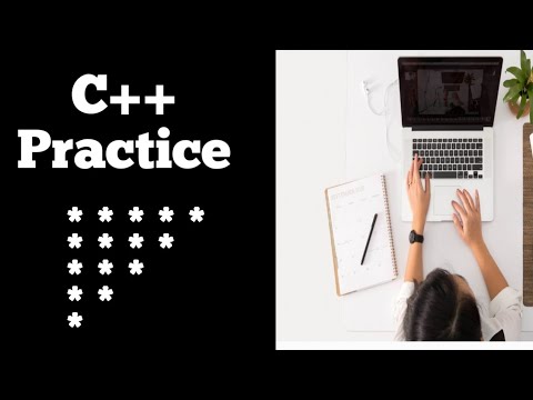 #26 C++ Programming Questions Practice : Star Pattern 2 - YouTube