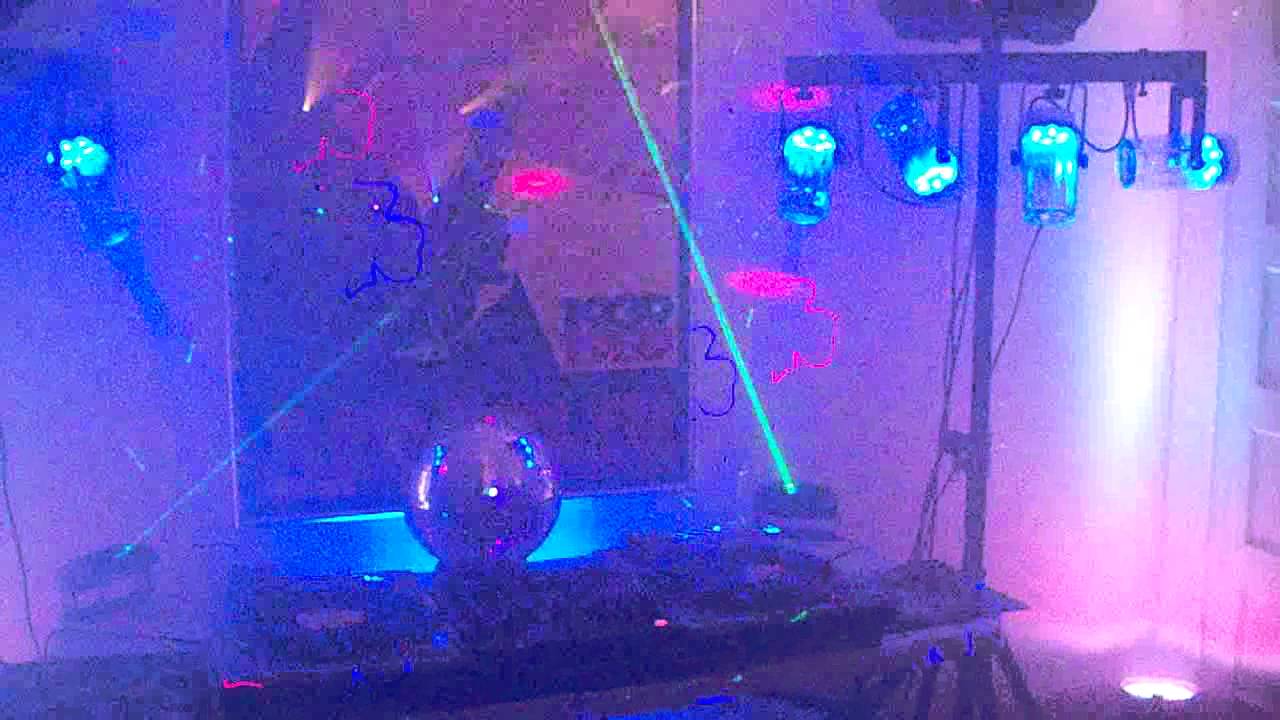 Various DJ Lighting Samples Displayed All At Once (LED, Laser, and ...