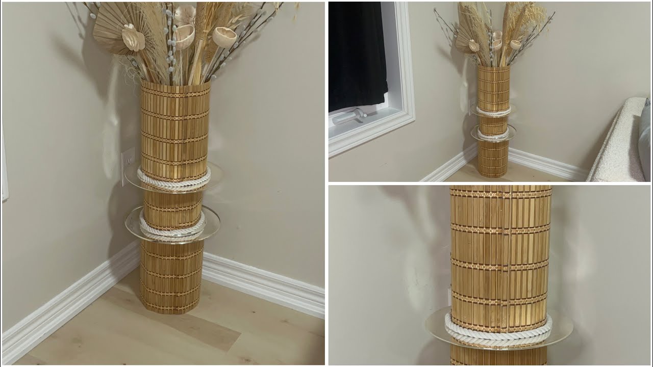DIY large vase - YouTube