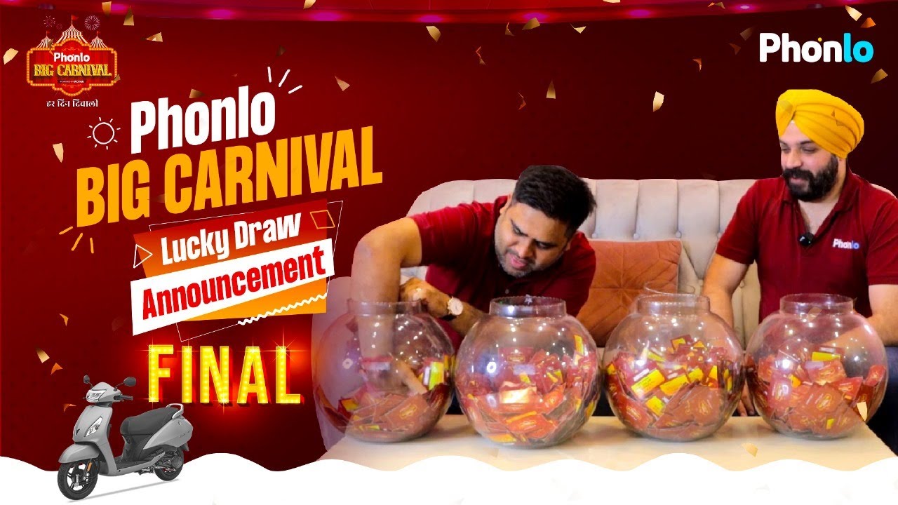 Phonlo Big Carnival Winner Announcement I Final - YouTube