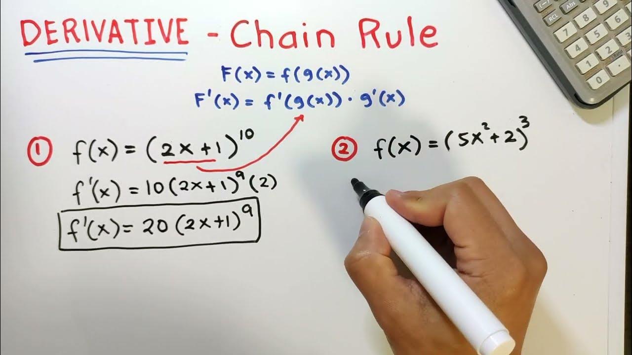 Chain Rule - Derivative of Function (Basic Calculus) - YouTube
