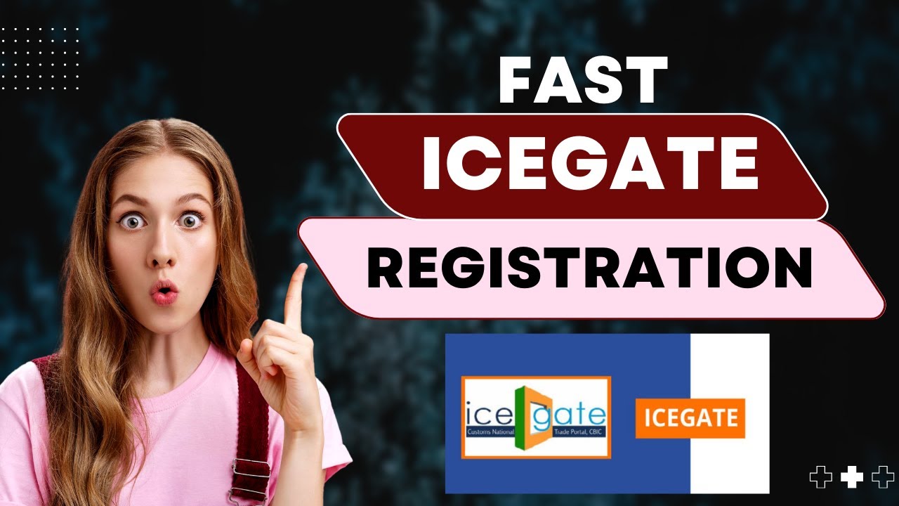 Icegate Registration Process - Export- Import Registration - YouTube