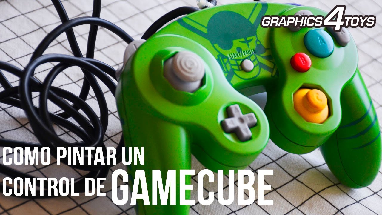 CÓMO pintar un control de GAMECUBE (One Piece) - YouTube