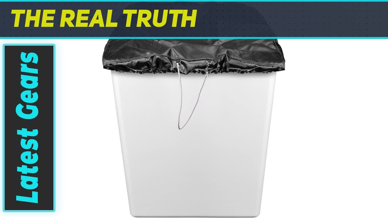 Heavy Duty Elastic Banded Bucket Cover with Support Pocket - Keep Your ...