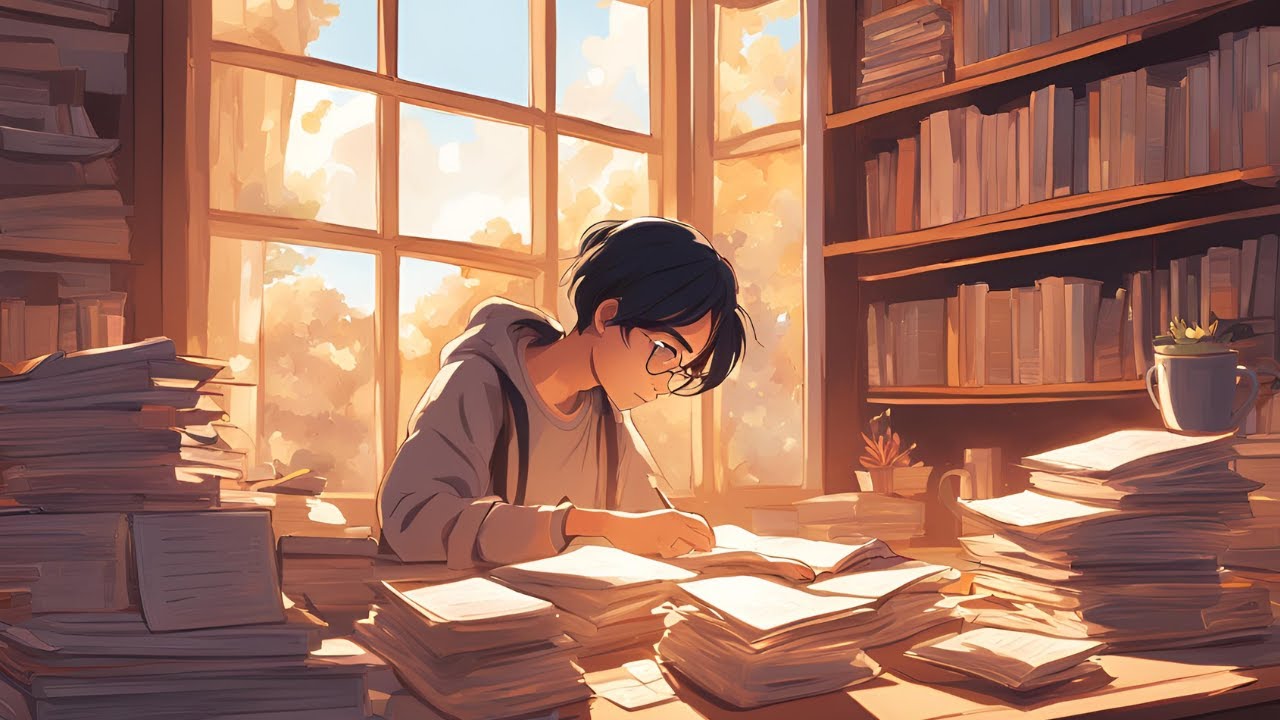 🌿 1 Hour of Peaceful Acoustic Guitar Background Music for Studying ...