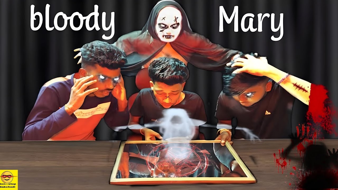bloody Mary bloody Mary horror game challenge at night 1:00a.m.don't ...