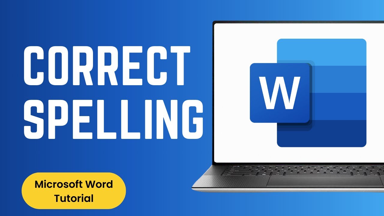 How to correct spelling in MS Word (Easy Tutorial) - YouTube