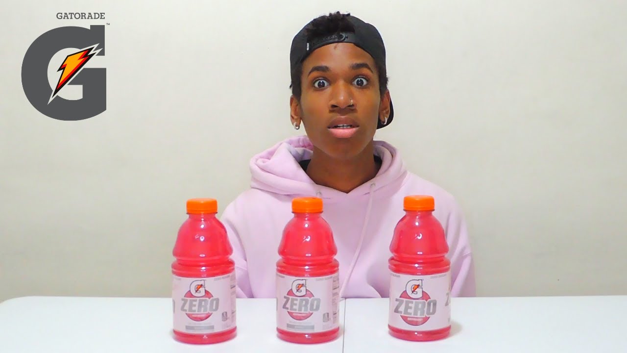 96oz Gatorade Zero Chug | Product Review (chugged fast!!) - YouTube