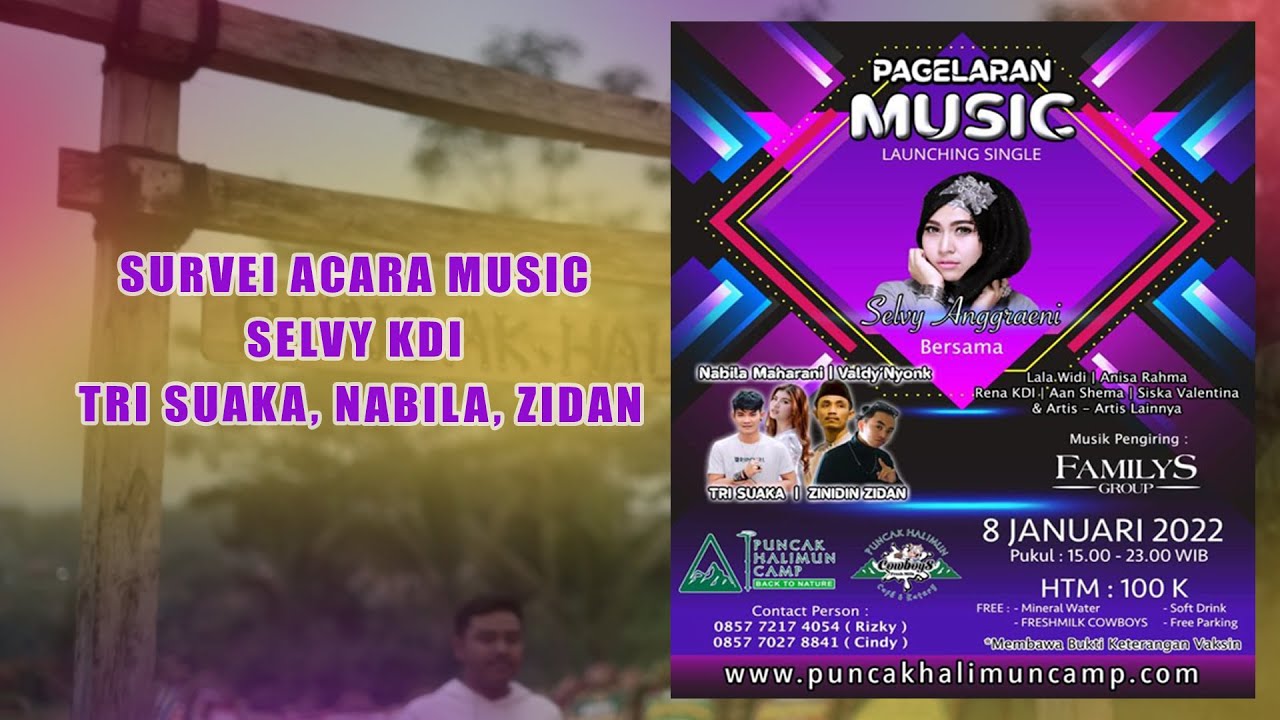 TRI SUAKA NABILA MANGGUNG BARENG SELVY KDI - HALIMUN CAMP (PECAAAAAAH ...