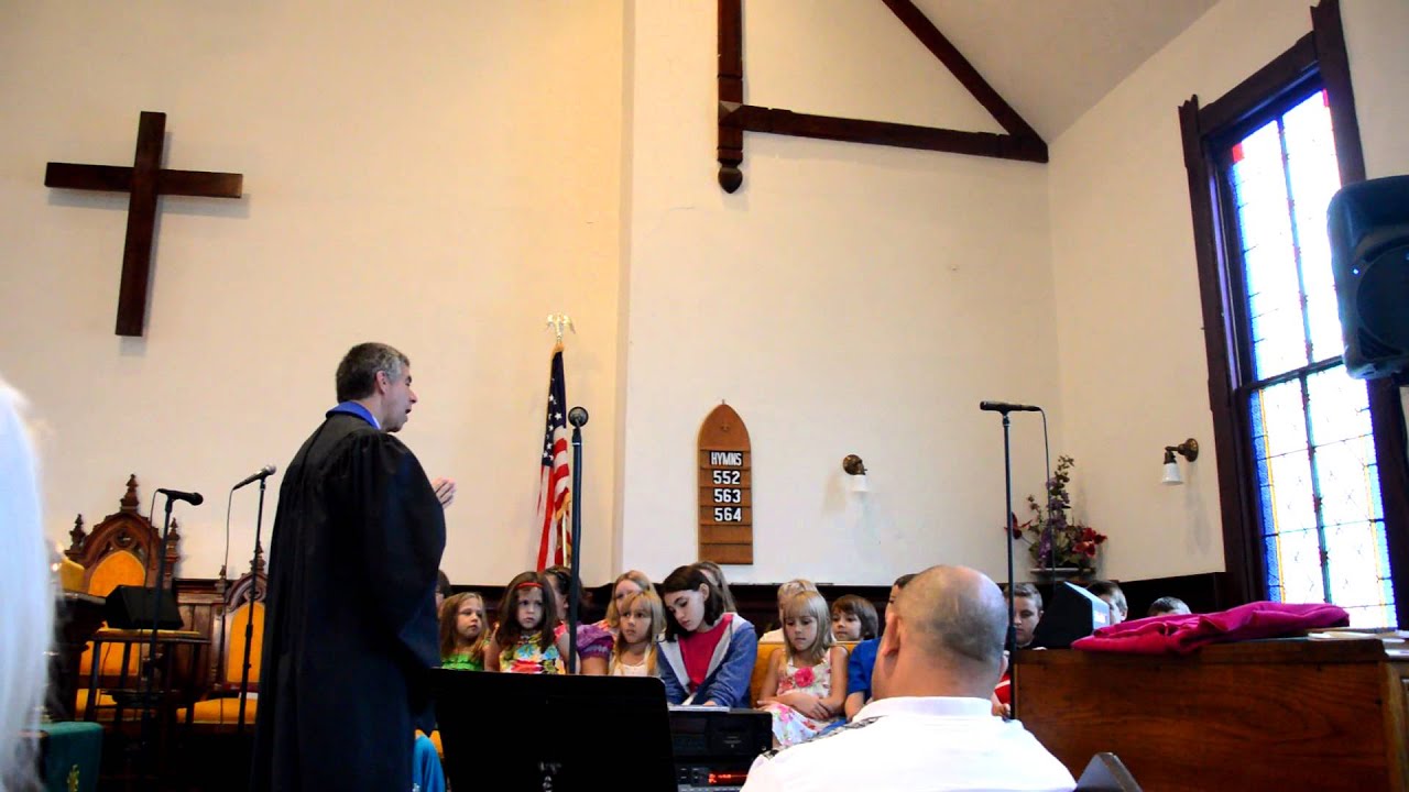 Rev. Yvan Kelly with the Children of the Church Sept. 9, 2012 - YouTube