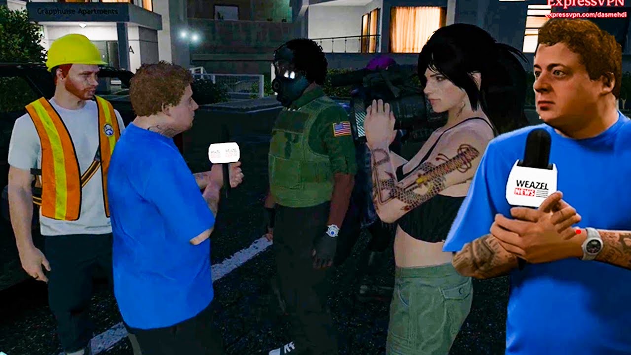 Tuggz Causes Chaos In The City As a News Reporter | NoPixel RP | GTA RP ...