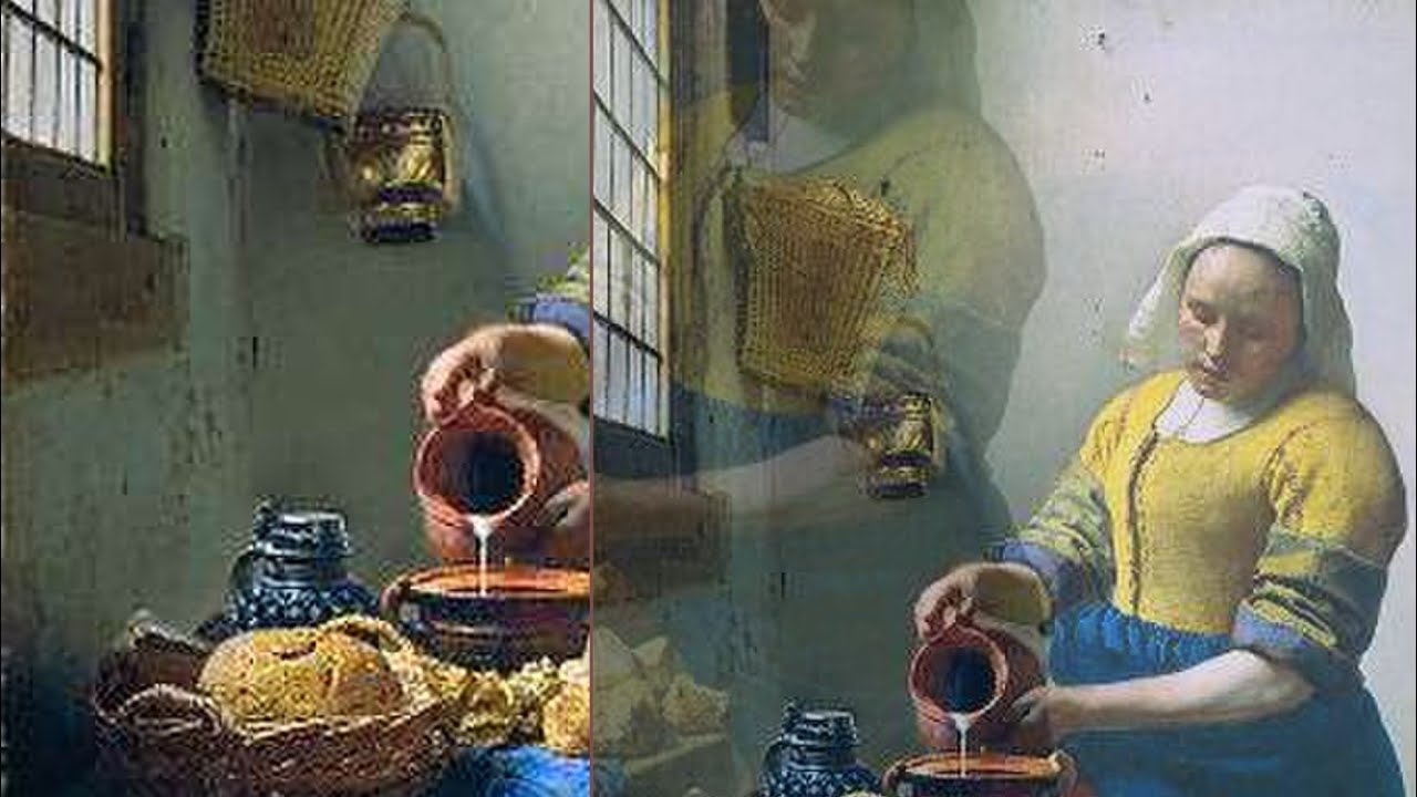 La lechera Johannes Vermeer - YouTube