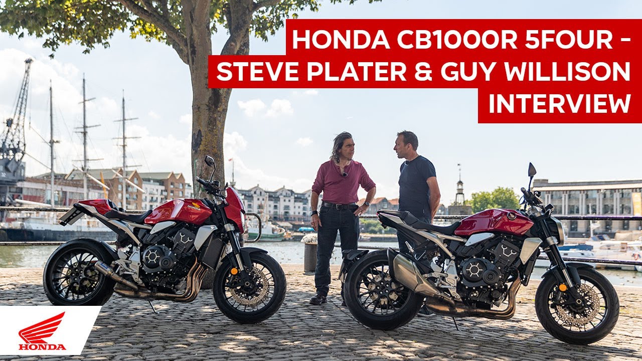 Honda CB1000R 5Four - Steve Plater & Guy Willison Interview - YouTube