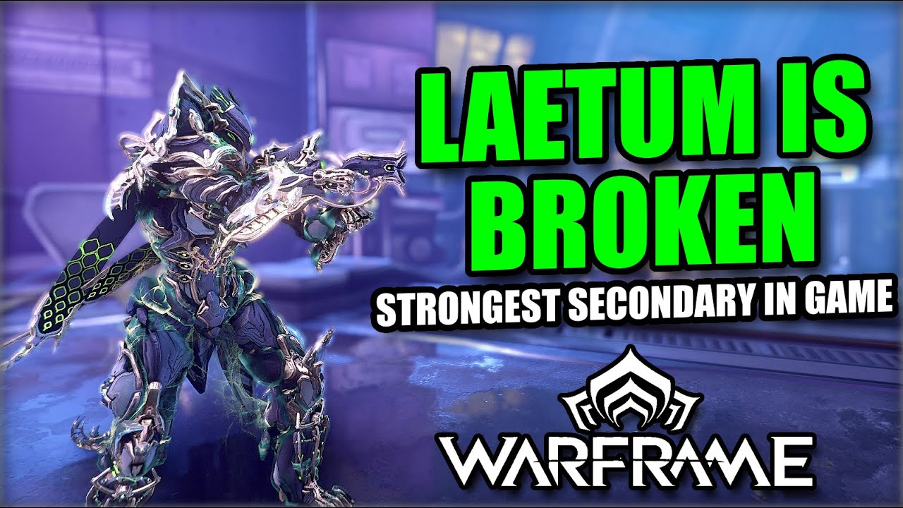 STRONGEST GUN IN WARFRAME! Laetum Build | Warframe 2024 - YouTube