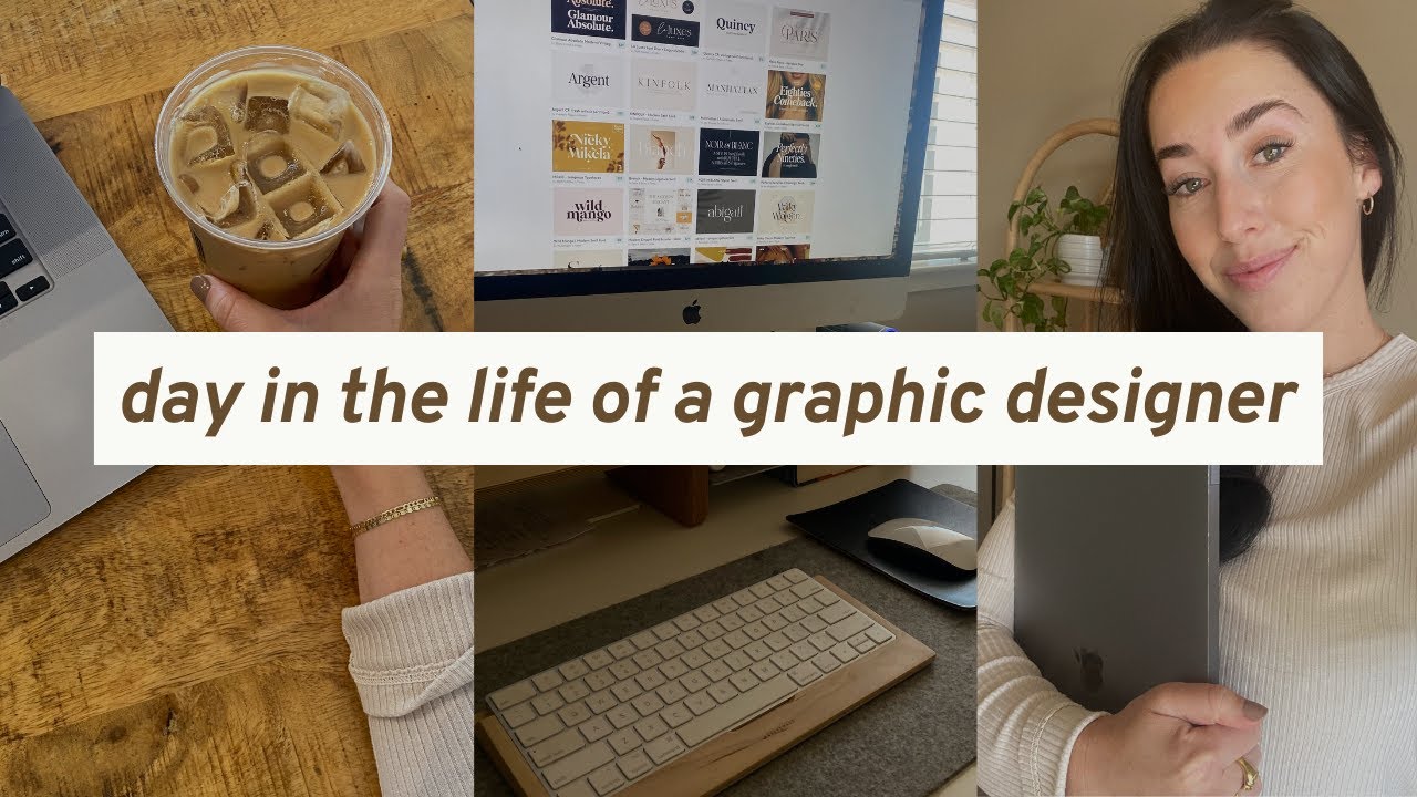 DAY IN THE LIFE OF A GRAPHIC DESIGNER | email marketing and graphic ...